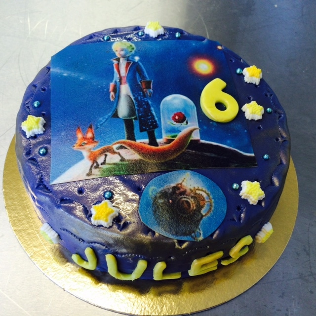 Gâteau Petit Prince - Cake design, Pâte à sucre - Les Délices de Mary
