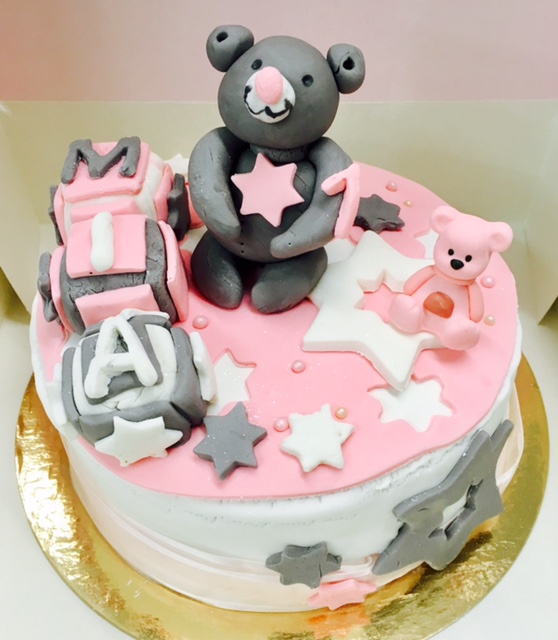 Gâteau un an - Cake design, Pâte à sucre - Les Délices de Mary